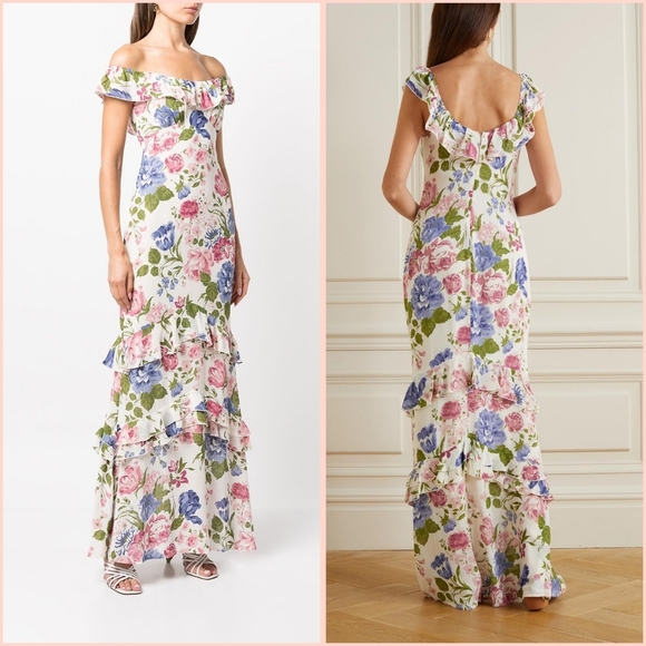 Reformation | Dresses | Reformation Tripoli Dress In Donna | Poshmark